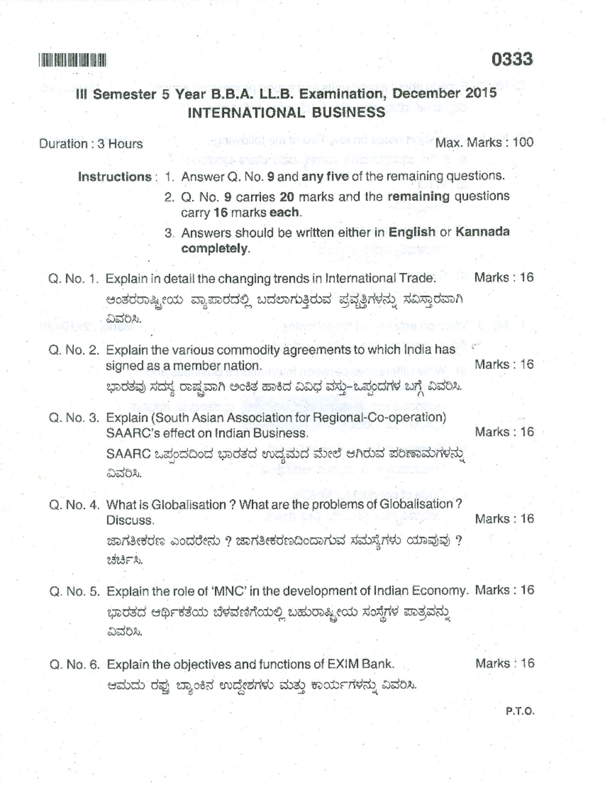 International Business - Bba llb - Studocu