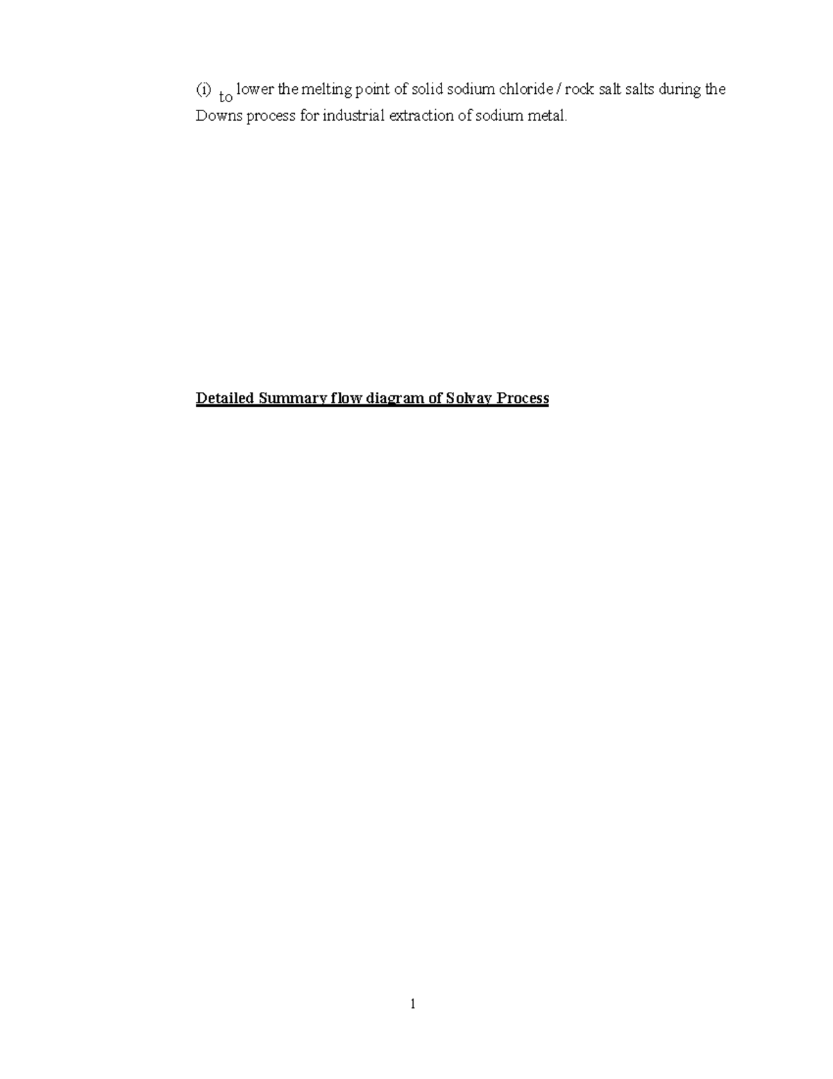 Chemistry Notes Second Part 23 i To Lower The Melting Point Of