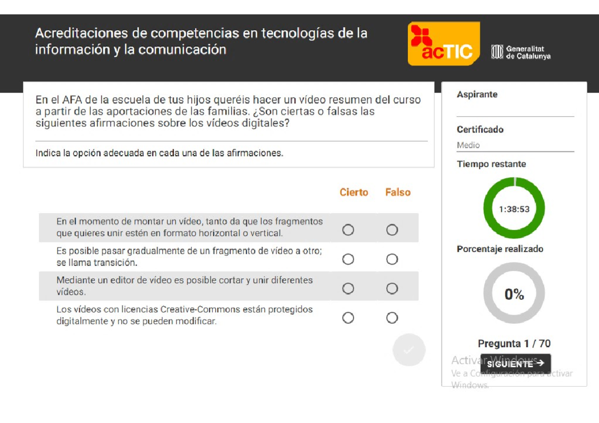 Examen ac TIC Mig 8 - apunts - ATC1010 - Studocu