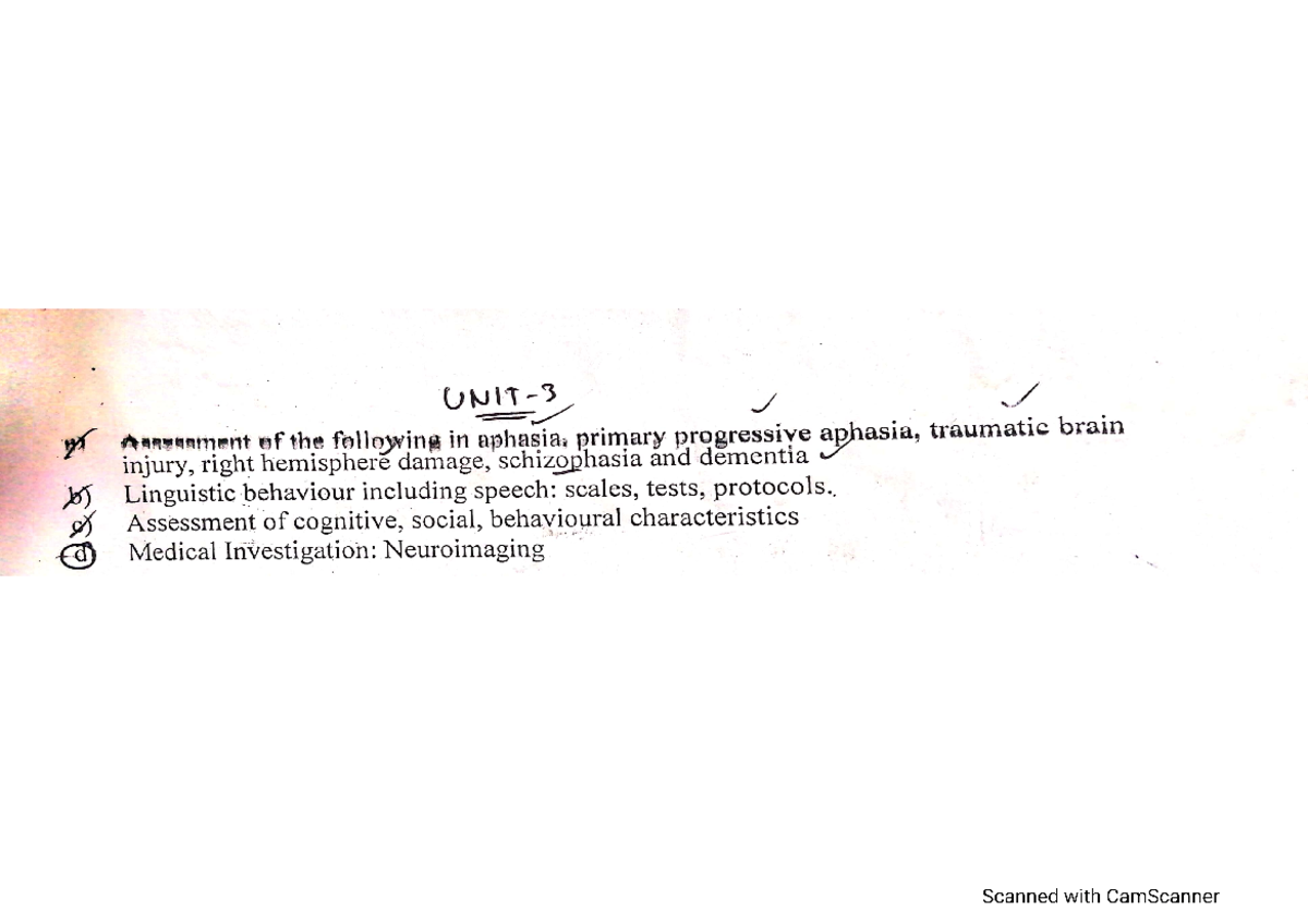 ALD unit-3 - Summary The Handbook of Adult Language Disorders ...
