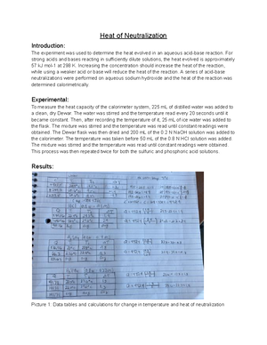 Lab 9 handout - CHEM 360 L EXPERIMENT 9 Hydrolysis of Ethyl Acetate ...