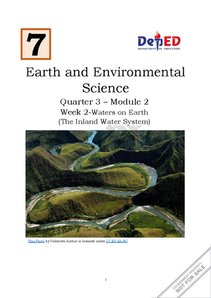 5 Q4 SSC Earth ENVI Science - i Earth and Environmental Science Quarter ...