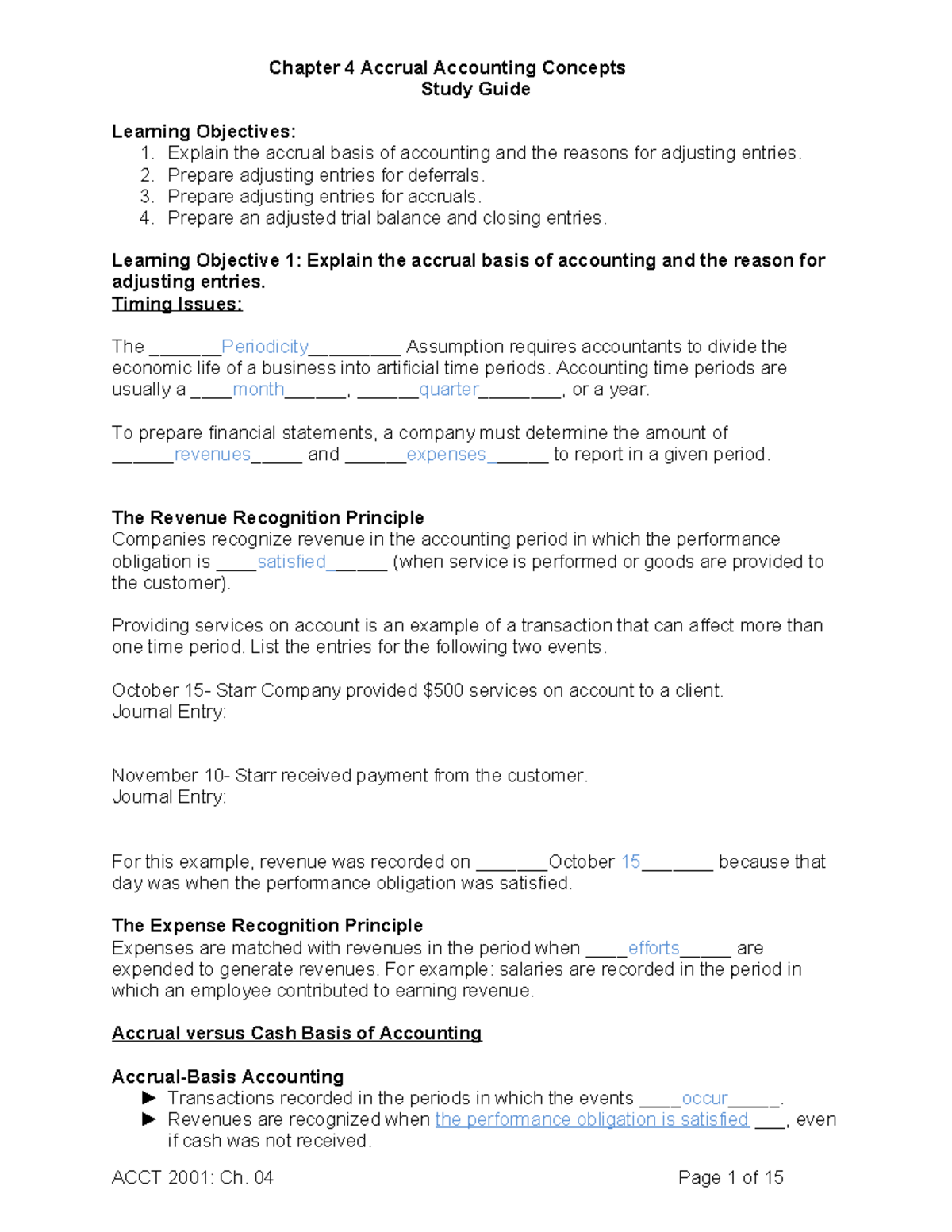 10e Chapter 4 Study Guide (Student) - Study Guide Learning Objectives ...