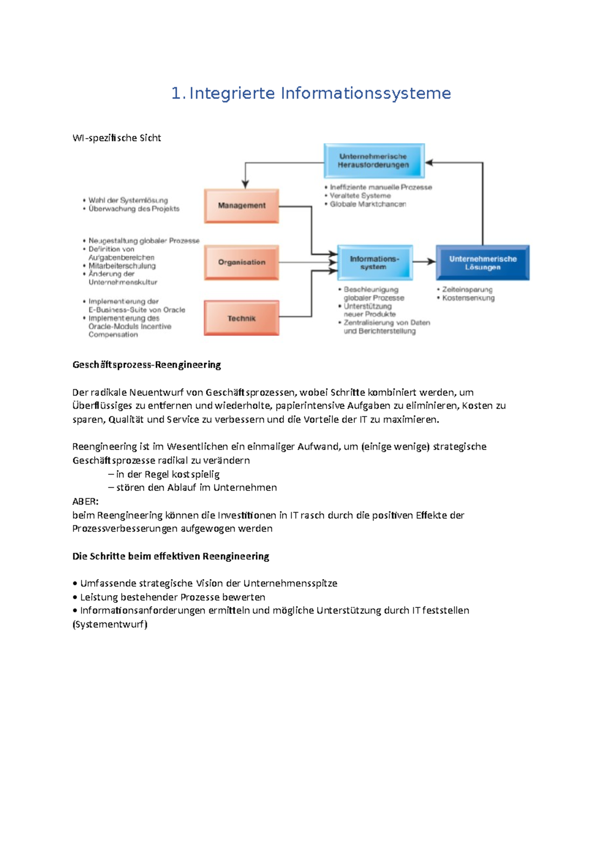 11 Integrierte Informationssysteme - 1. Integrierte Informationssysteme ...