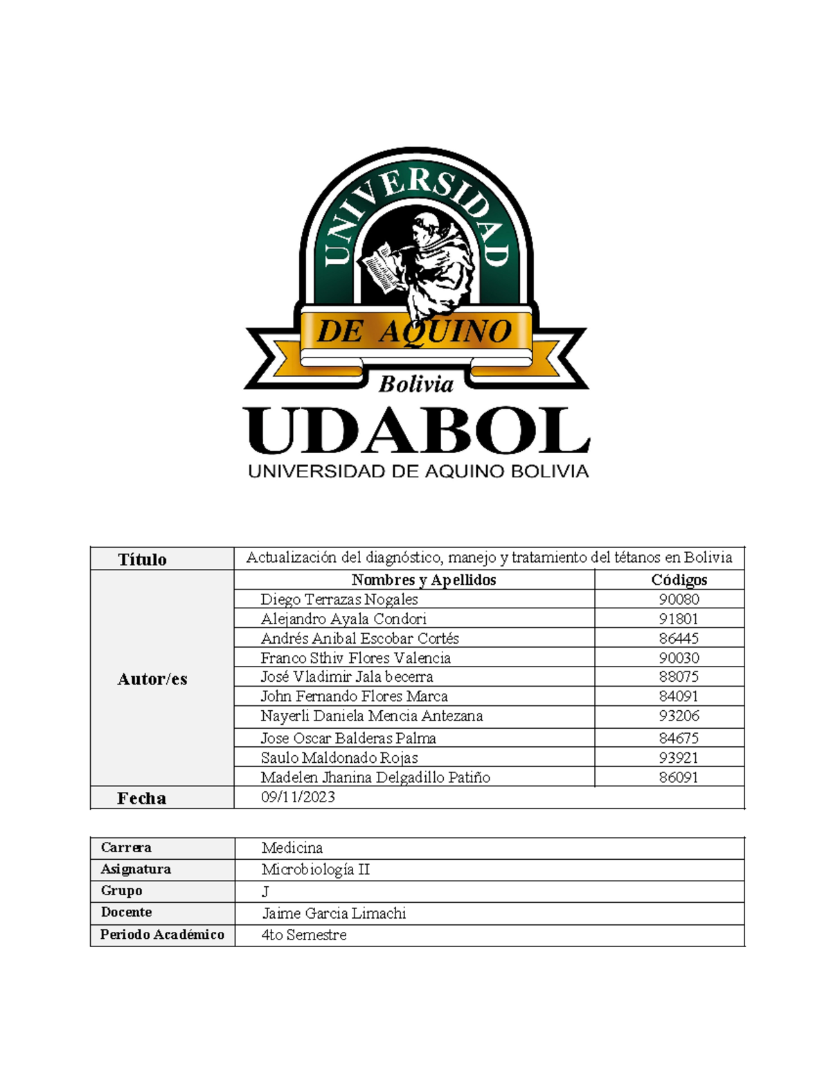 Monografia Micro final - Título Actualización del diagnóstico, manejo y ...