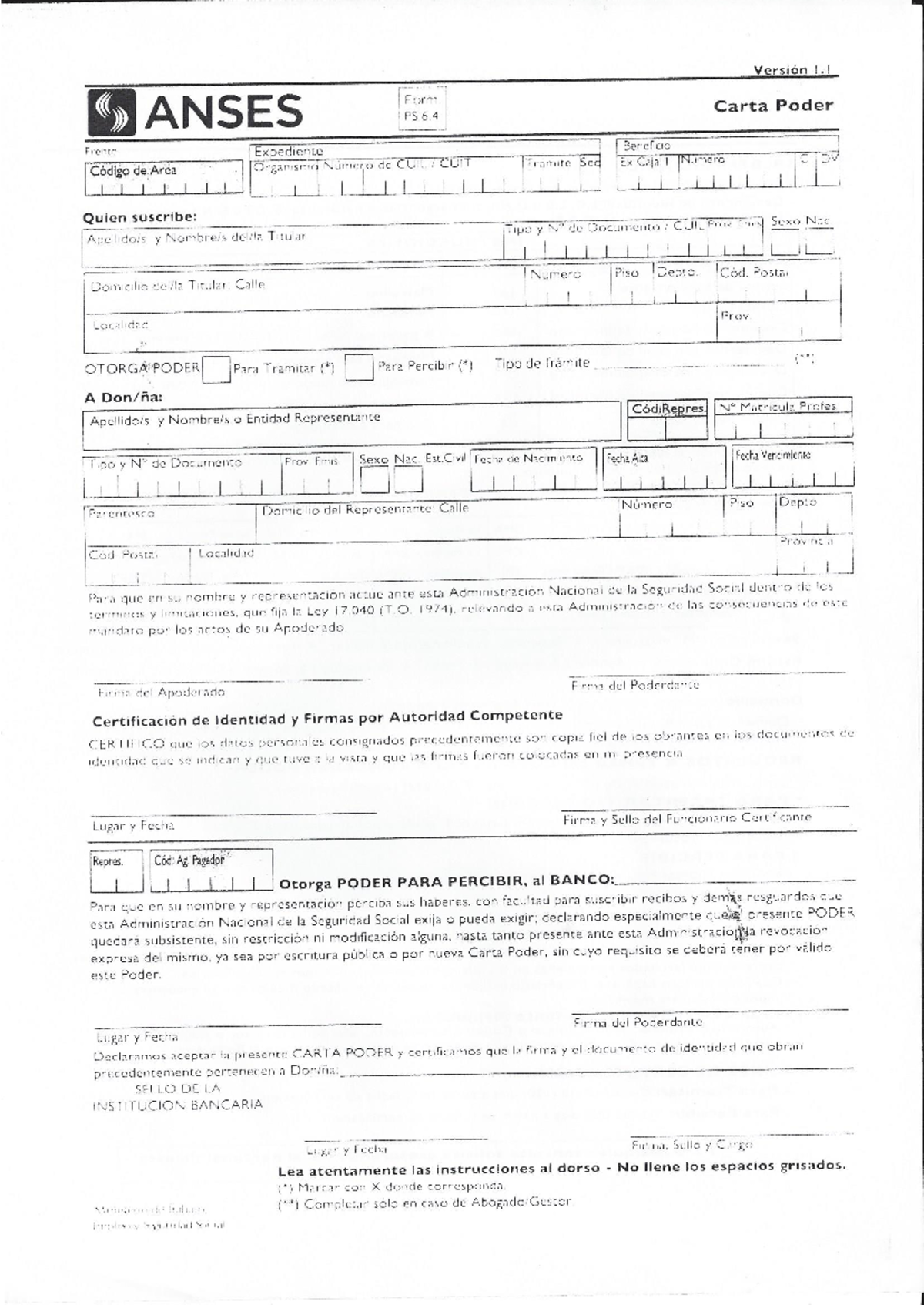 Carta Poder Ejemplo Carta Poder Anses Como Redactarla Y Para Que Sirve/plantilla Carta Poder Simple
