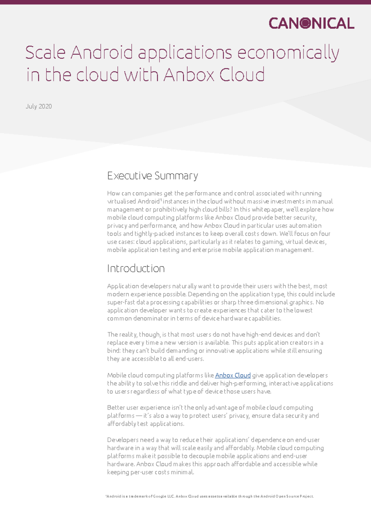 Scale Android Anbox 02 - Resumen procesos administrativos - Scale ...