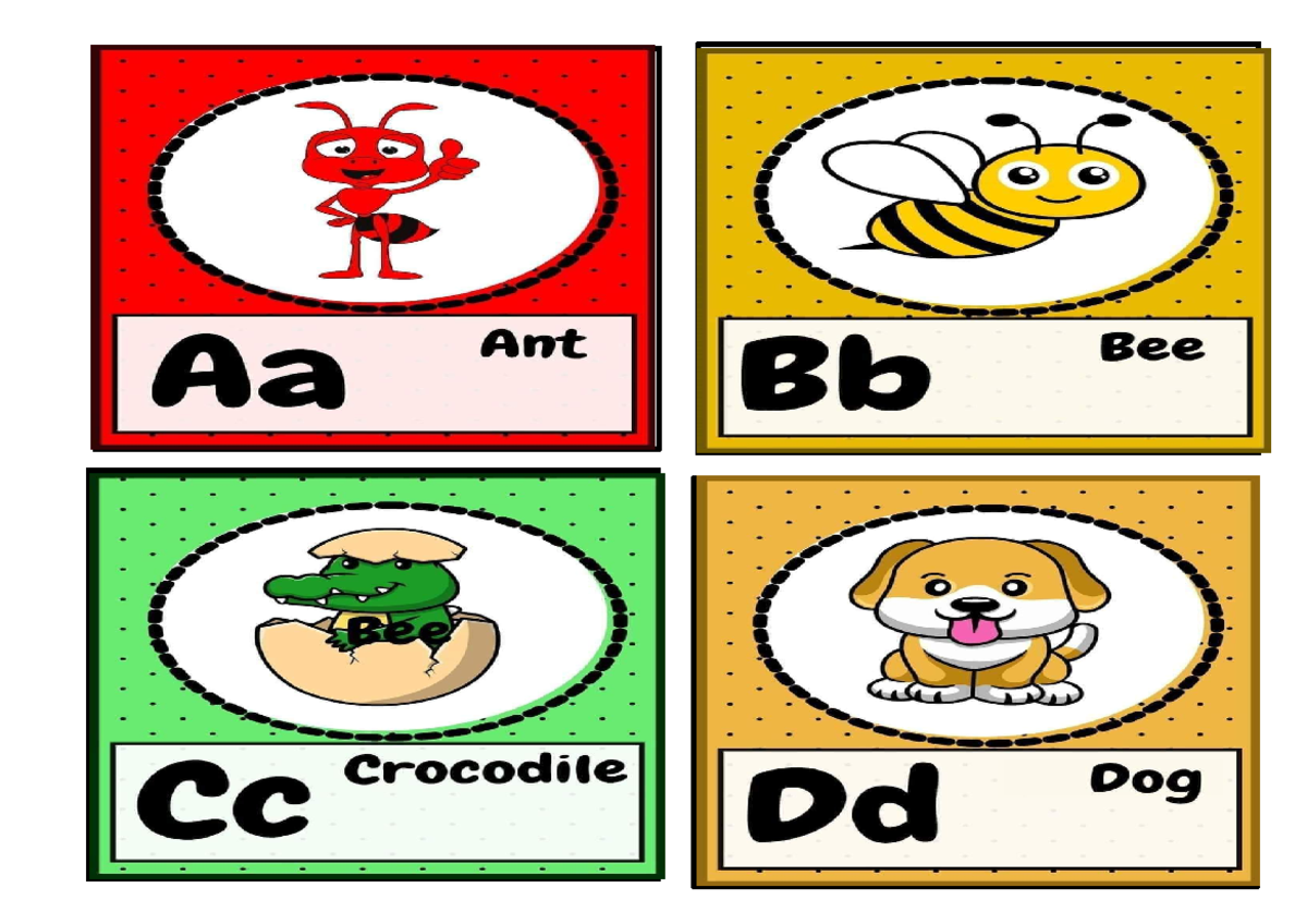 Alphabet - Reading & Writing - Studocu