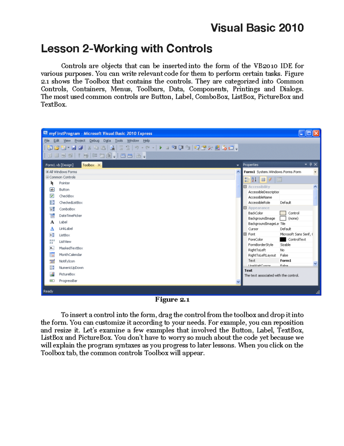 Lesson 2 - Programming - Computer Engineering - Studocu