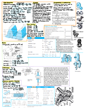 Exam 2 formula sheet 2 - Internal External Symm. Outer Brakes A: area ...