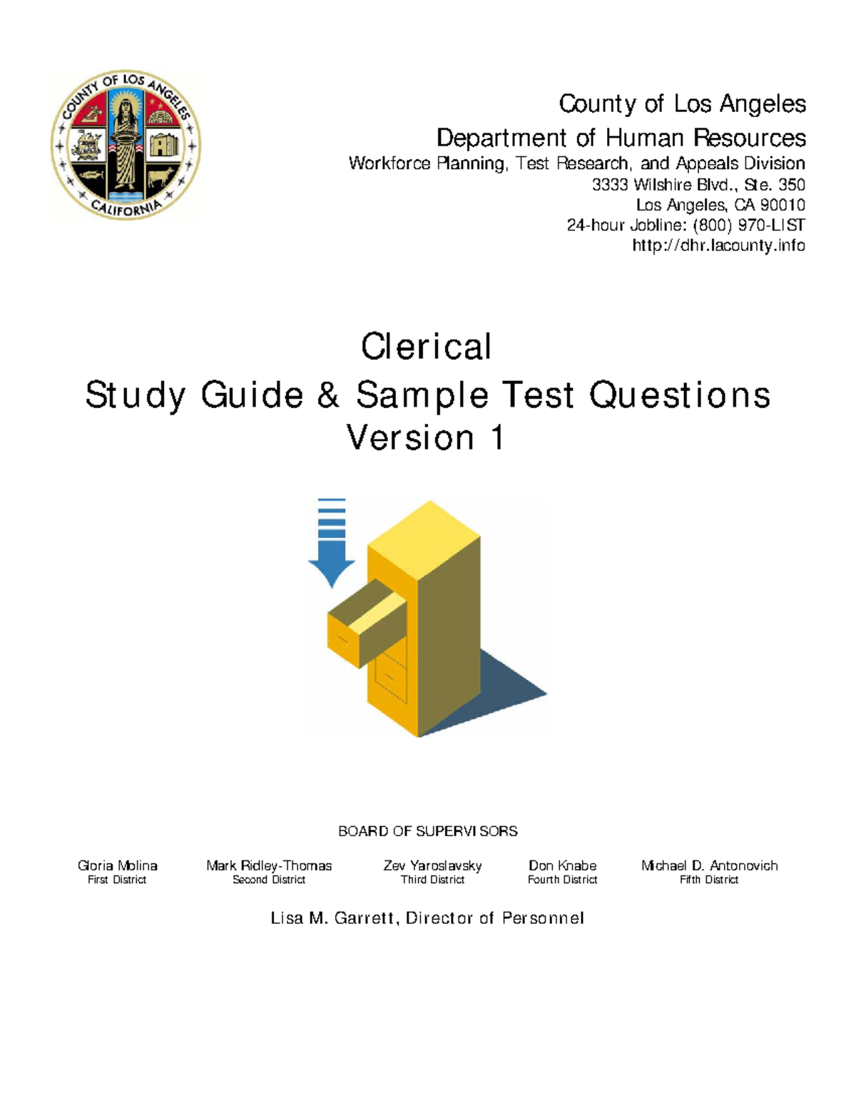 Adobe Clerical Guide V1 9 - County of Los Angeles Department of Human ...