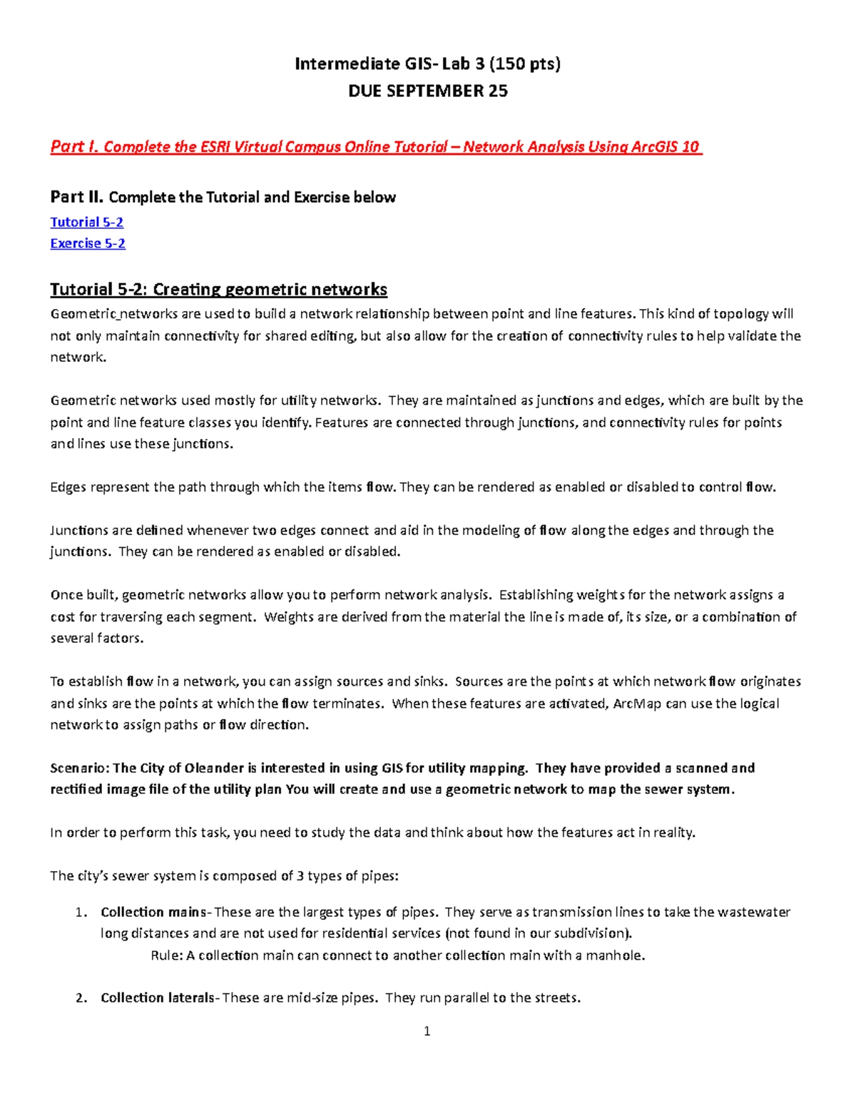 Lab 3 GEO 561Fall17 - These are all the step by step lab instructions ...