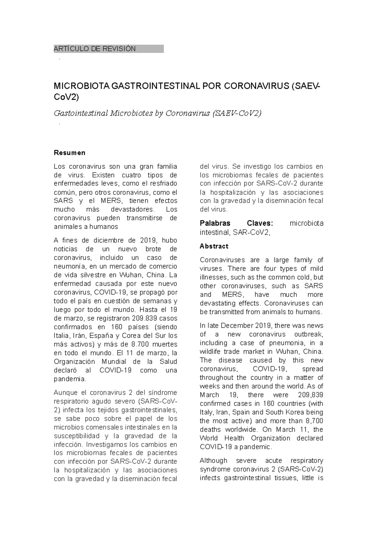 Señalizacion Final - informe sobre "MICROBIOTA GASTROINTESTINAL POR ...