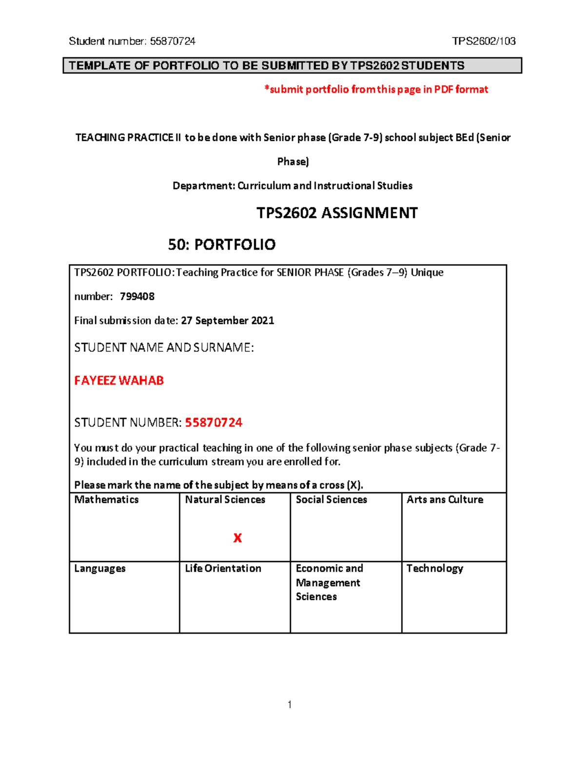 TPS2602 Portfolio - *submit portfolio from this page in PDF format ...