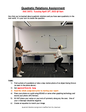 5d - Weapons of WWI chart - ALT assessment - CHC2D Weapons and ...