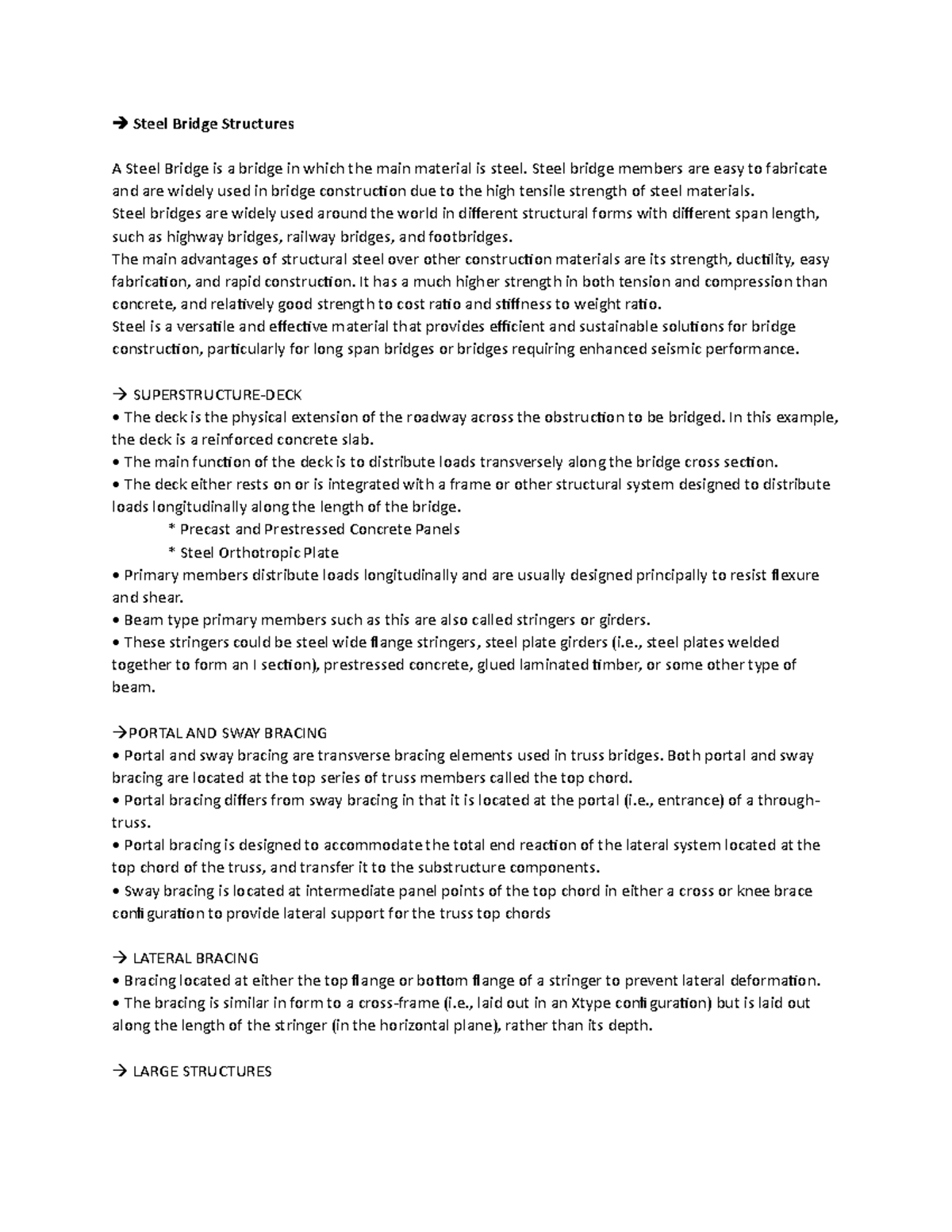 Steel Bridge Structures - Steel bridge members are easy to fabricate ...