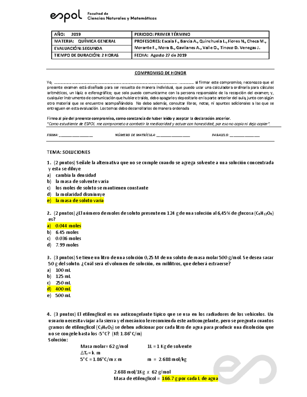 Ejercicios cinética, soluciones quilibrio acido base - Warning: TT: undefined function: 22 ...