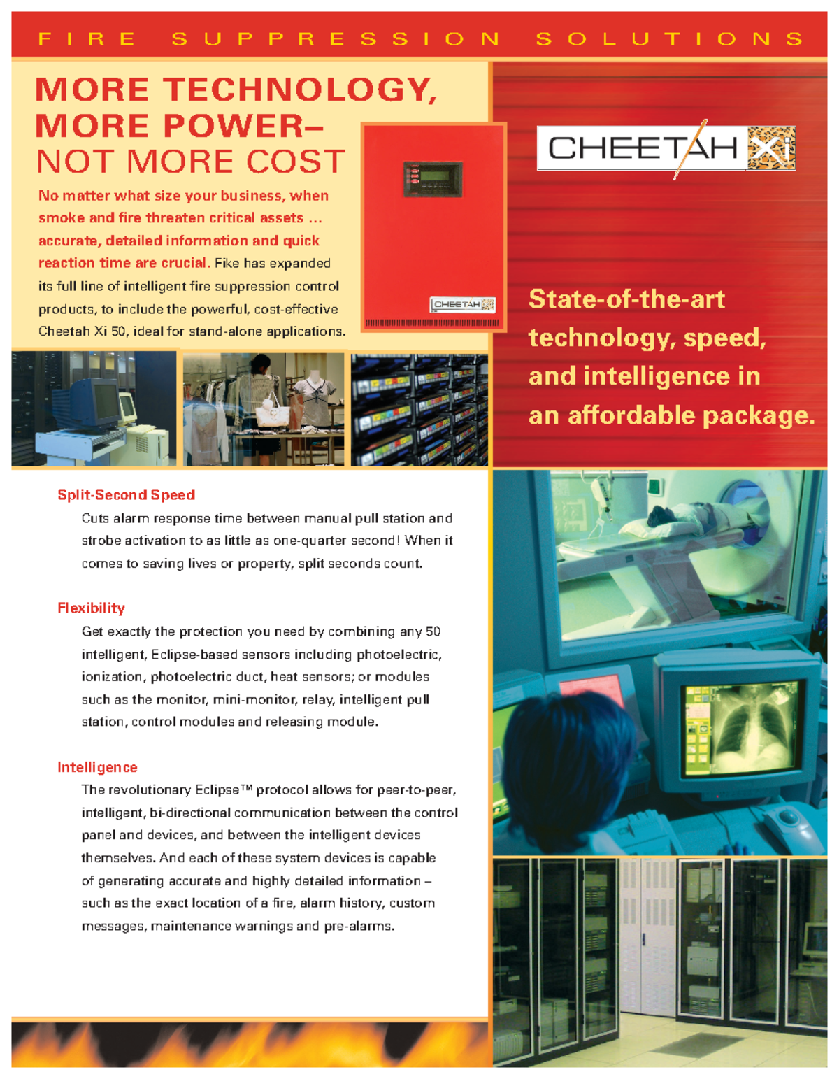 Cheetah Xi 50 Sales Sheet - State-of-the-art technology, speed, and ...