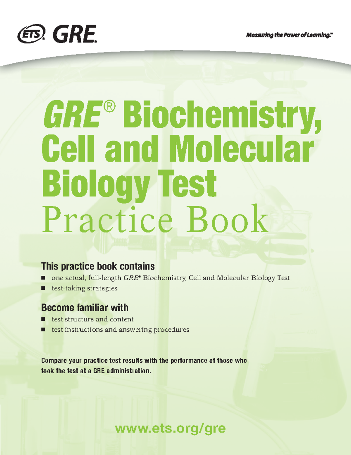 Practice book biochem - GRE ® Biochemistry, Cell and Molecular Biology ...