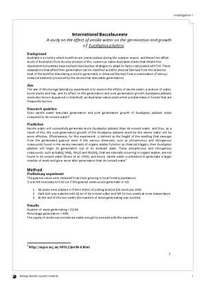 Preclinical Experiences Guide - PRECLINICAL EXPERIENCES GUIDE Three ...