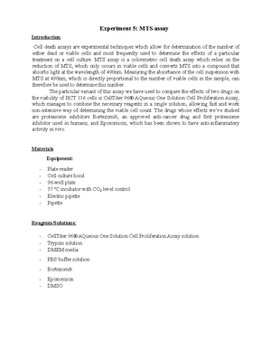 BIOL 533 Lab Report 4 - Transfection - Experiment 4: Transfection ...