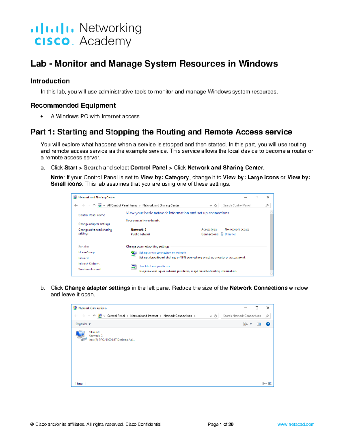 2.2.1.13 Lab - Monitor and Manage System Resources in Windows - Lab ...
