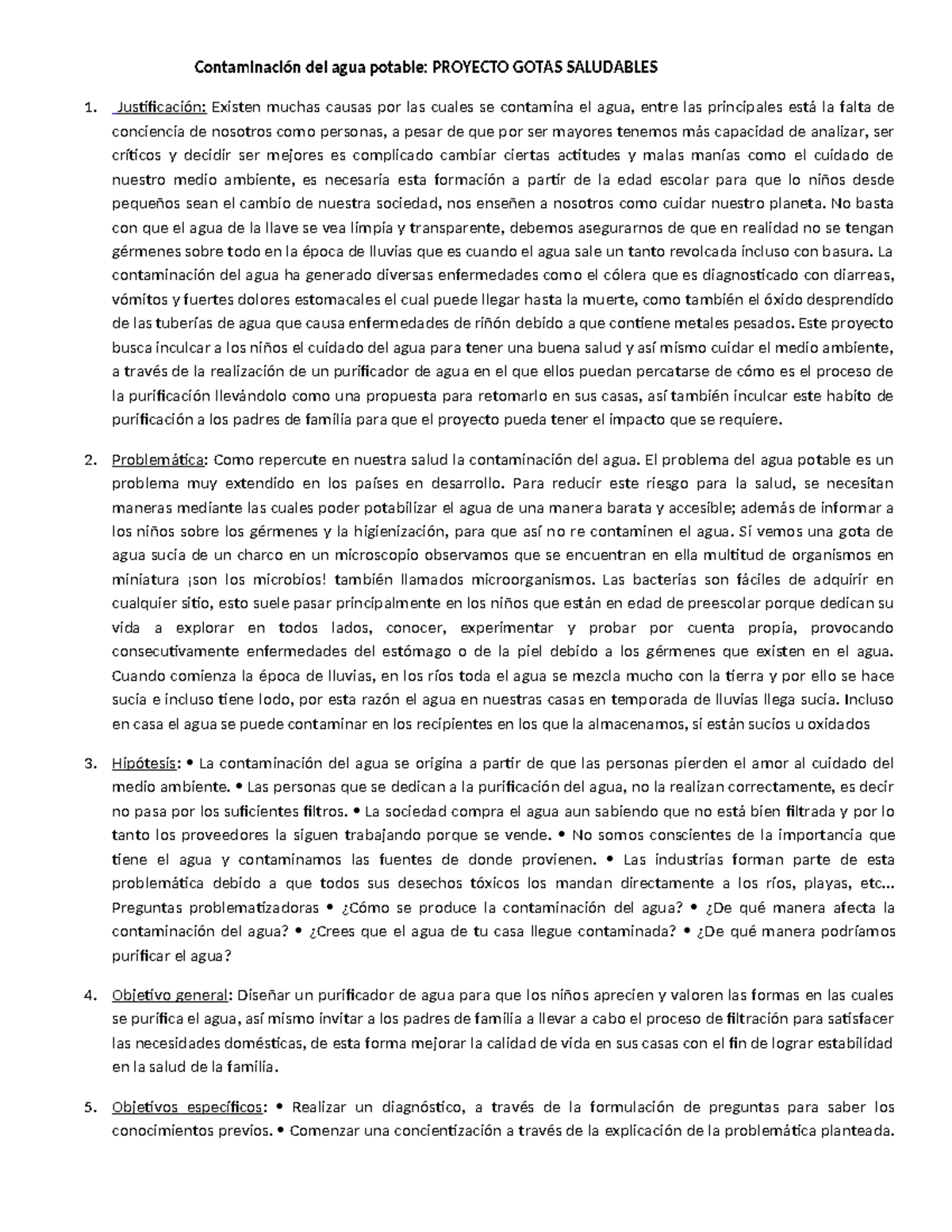 Contaminación del agua potable - Contaminación del agua potable ...