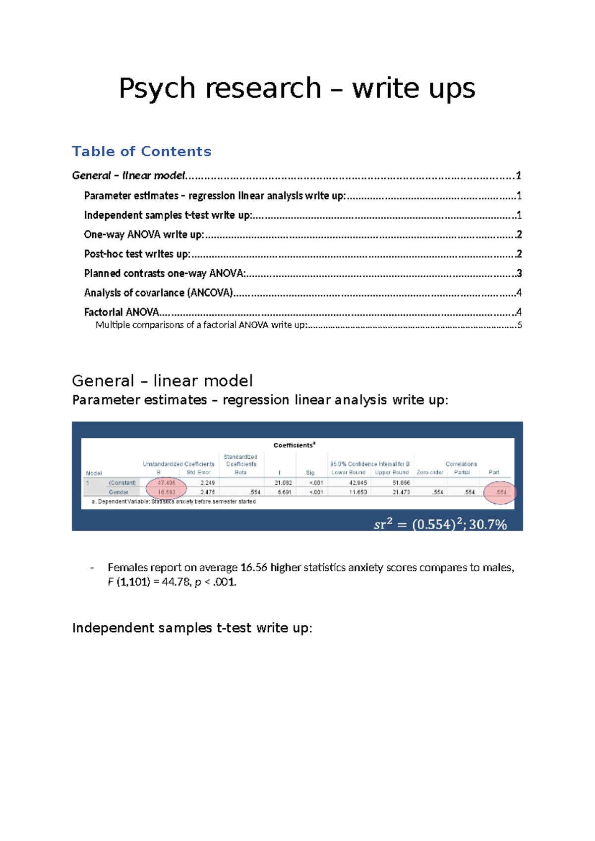Psych research write-ups apa7th format - Psych research – write ups ...