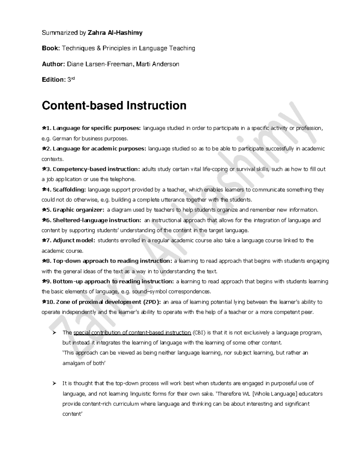 Content Based Instruction Warning Tt Undefined Function 32 Warning Tt Undefined Function
