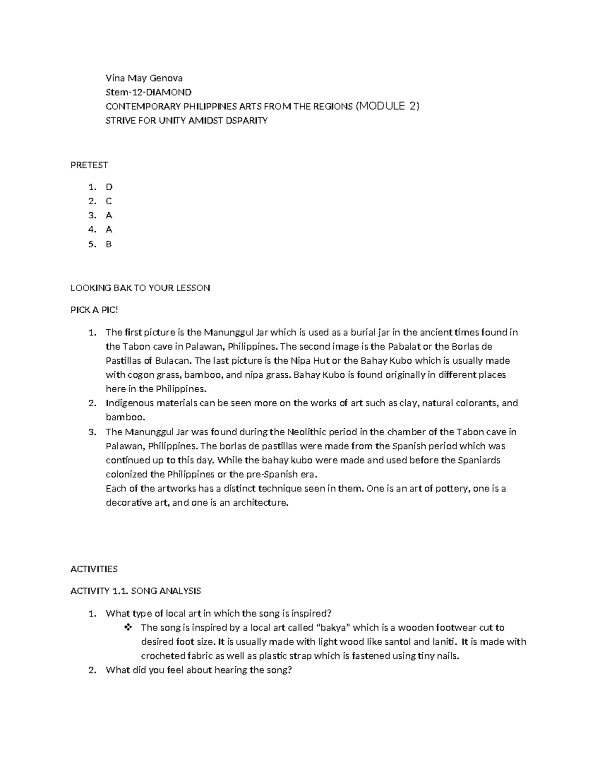 CPAR-MOD2-Recovered - mODULES - Vina May Genova Stem-12-DIAMOND ...