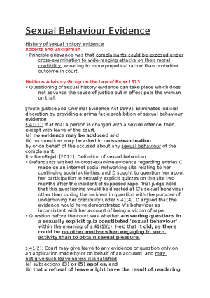 TUTORIAL 2 ADVERSE INFERENCES FROM SILENCE - Tutorial Two Questions on ...