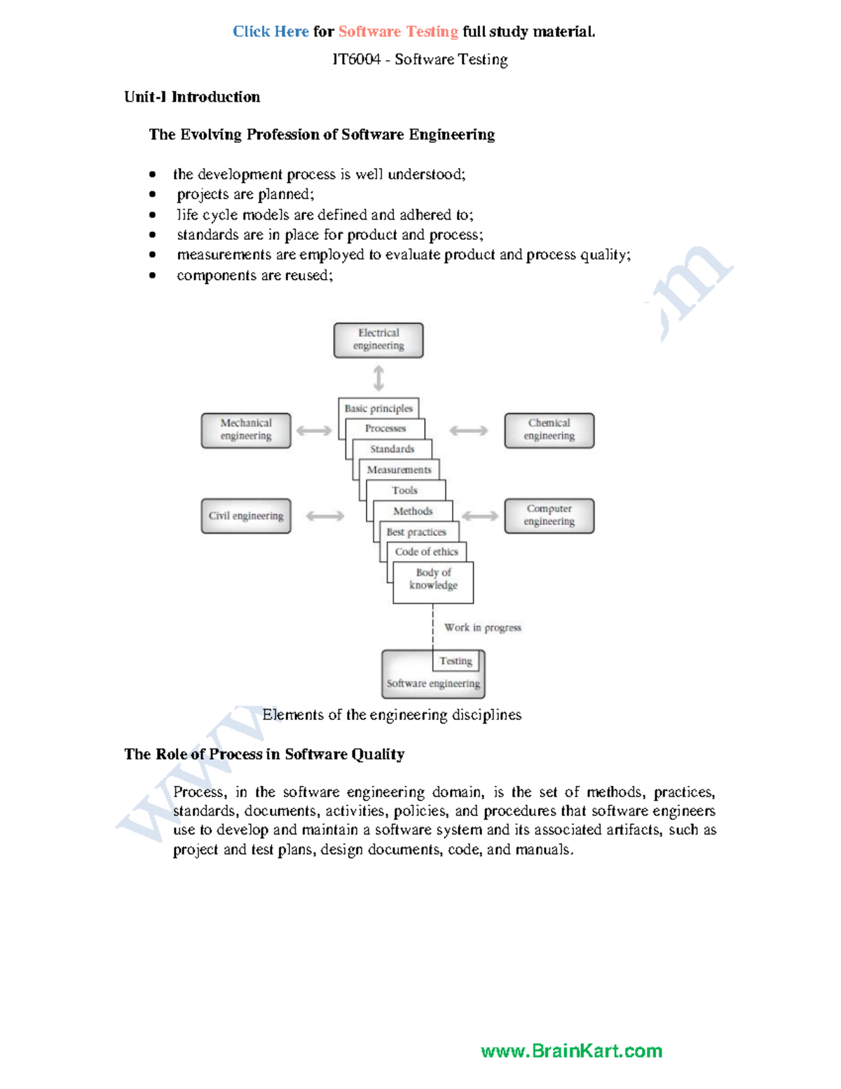 148 - IT8076, IT6004 Software Testing - Notes - IT6004 - Software ...