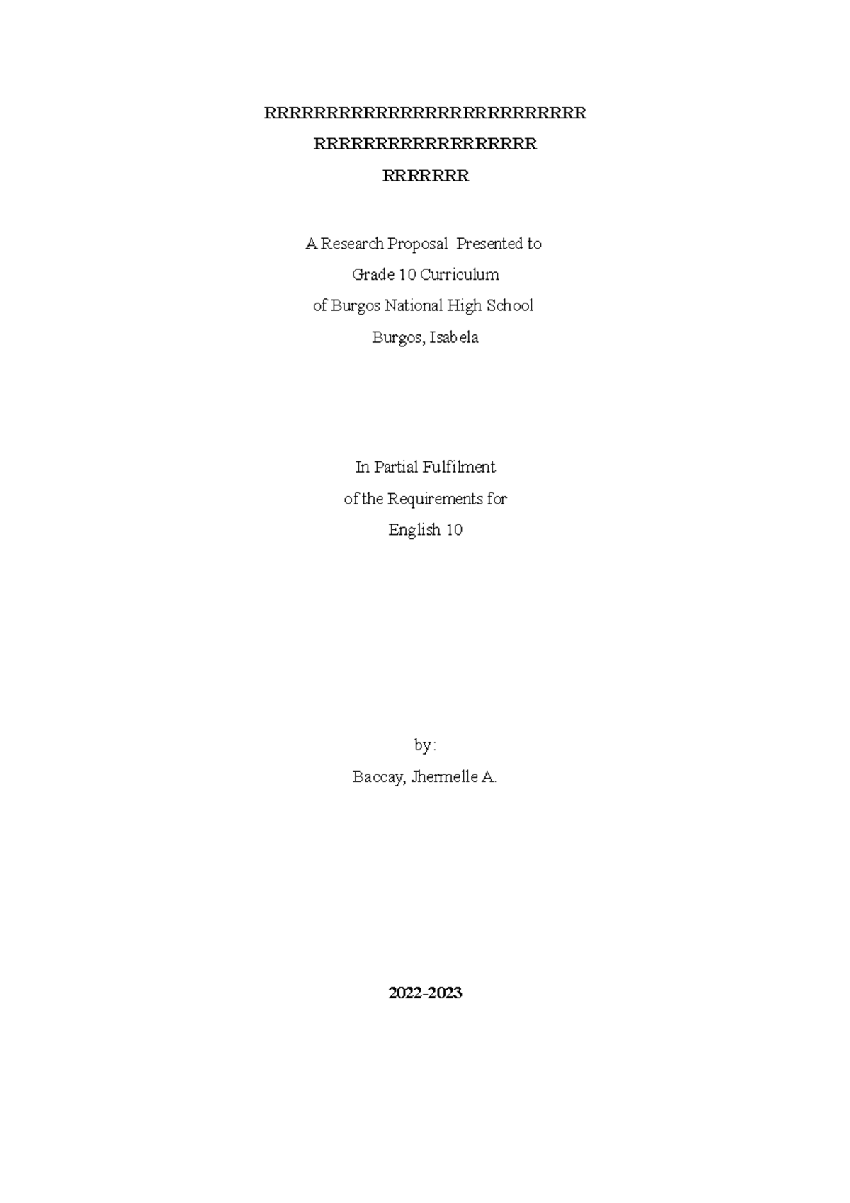 Research-paper-template - RRRRRRRRRRRRRRRRRRRRRRRRRR RRRRRRRRRRRRRRRRRR ...