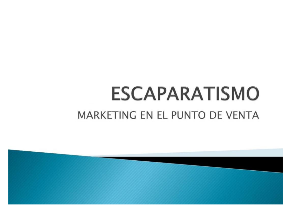 Escaparatismo - Resumen Mercadotecnia I - ESCAPARATISMO MARKETING EN EL ...