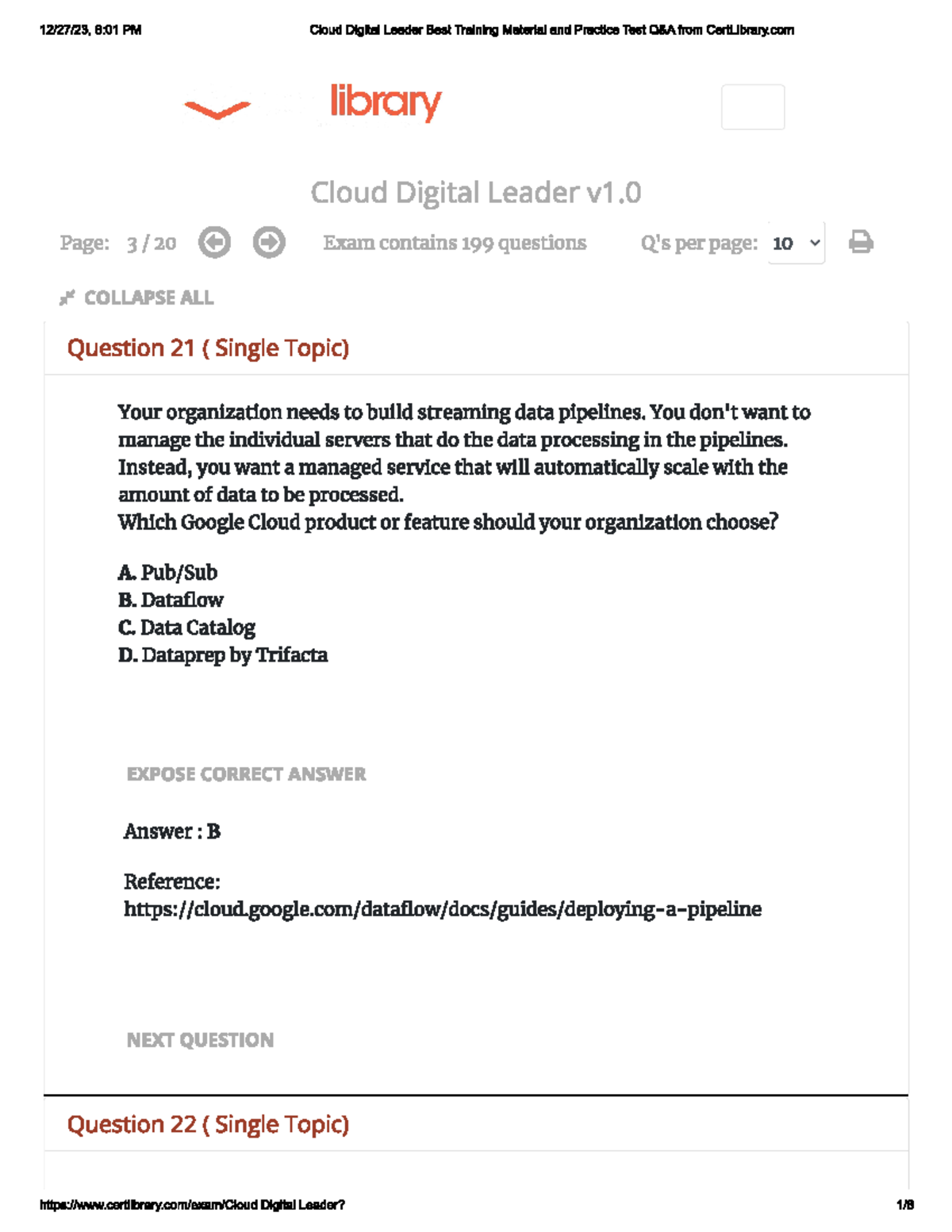 cloud develpoment - Computer Science SL - Studocu