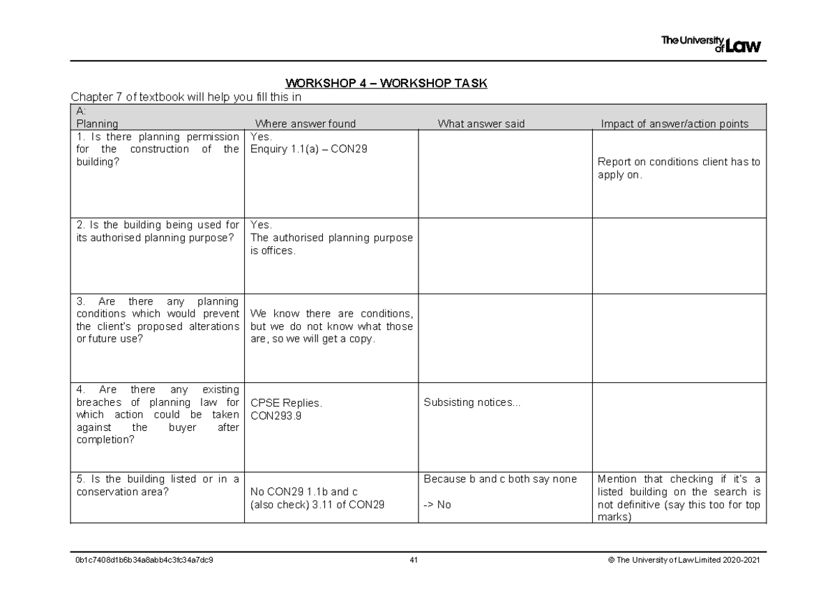 Workshop 4 - Task - Table - WORKSHOP 4 – WORKSHOP TASK Chapter 7 of ...