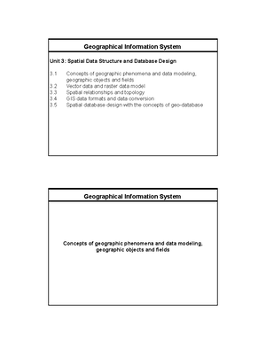 Gis Exam Gis Note With Important Question Solutions Chapter 1