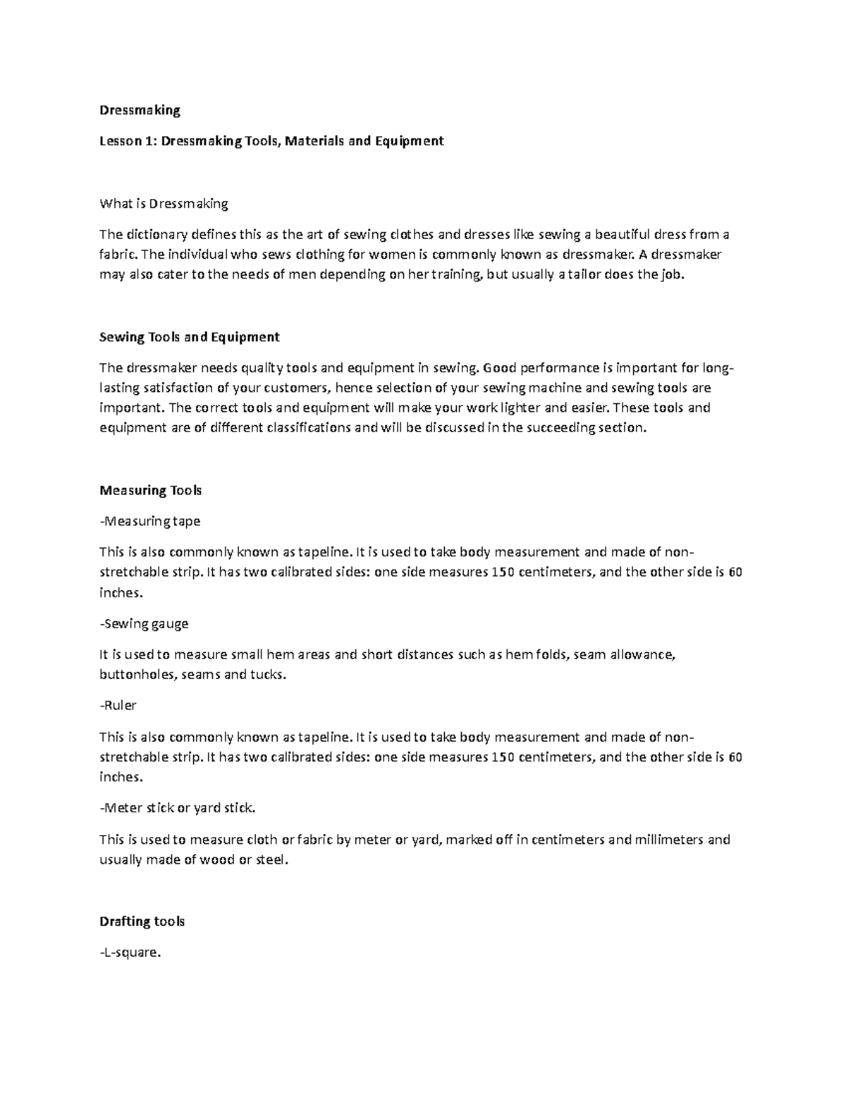 Dressmaking - The individual who sews clothing for women is commonly ...