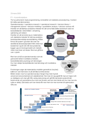 Linjär programmering - sammanfattning - DEL I - INTRODUKTION TILL ...