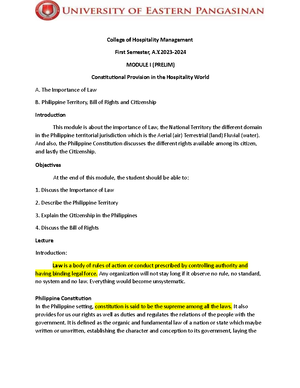 ITC Reviewer Part 1 and 2 - REVIEWER Part 1 BASICS OF COMPUTER Concept of computing Binary ...