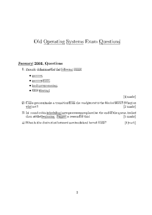 FINAL EXAM 14 September, questions and answers - FINAL EXAM ...