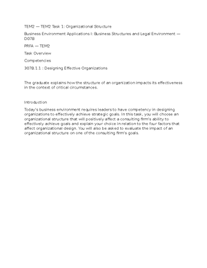 QHT1 AVM1 Task 1 - Memo To: From: Date: Subject: Cost-Quality ...