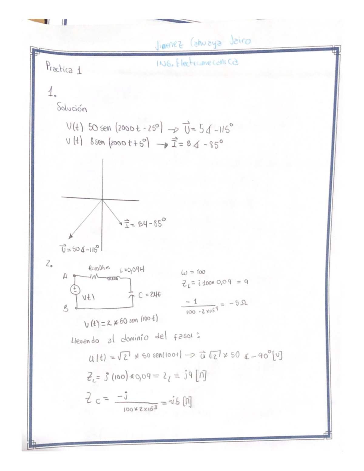Solución - practica resuelta - Circuitos electronicos 1 - Studocu