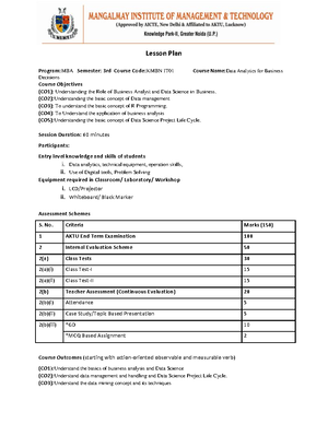 MBA 2nd Year Syllabus - Gbbbbb - Evaluation Scheme & Syllabus for MBA ...
