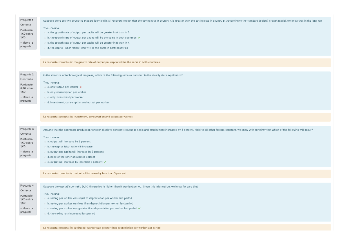 QUIZ 9 INTRO MACRO - Introduction to Macroeconomics - Studocu