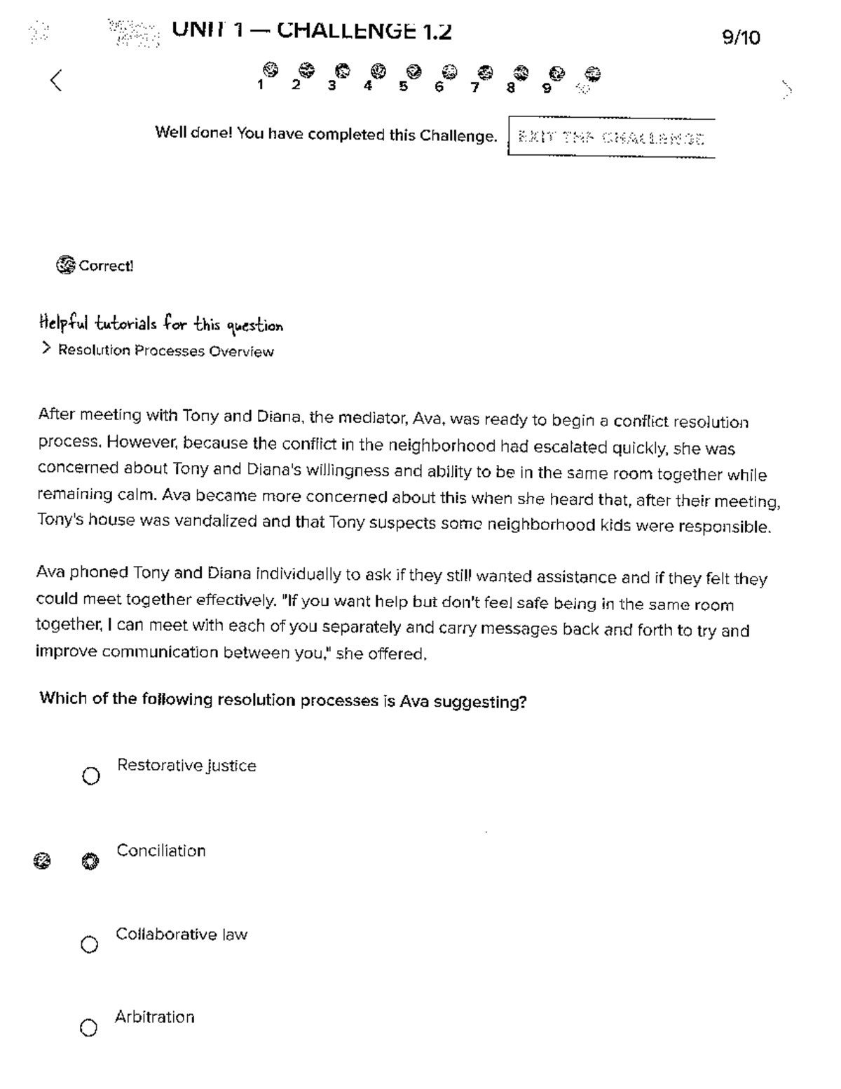 UNIT 1 Challenge 1 - SOPHIA LEARNING - Studocu