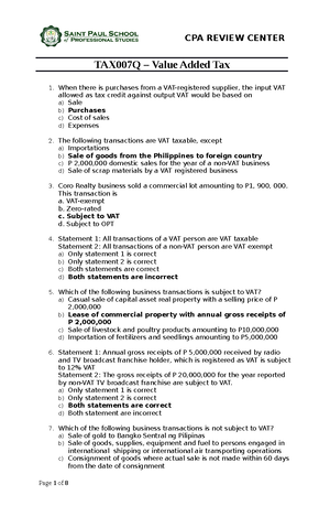 Income Taxation TEST BANK - INCOME TAXATION OF INDIVIDUALS ...