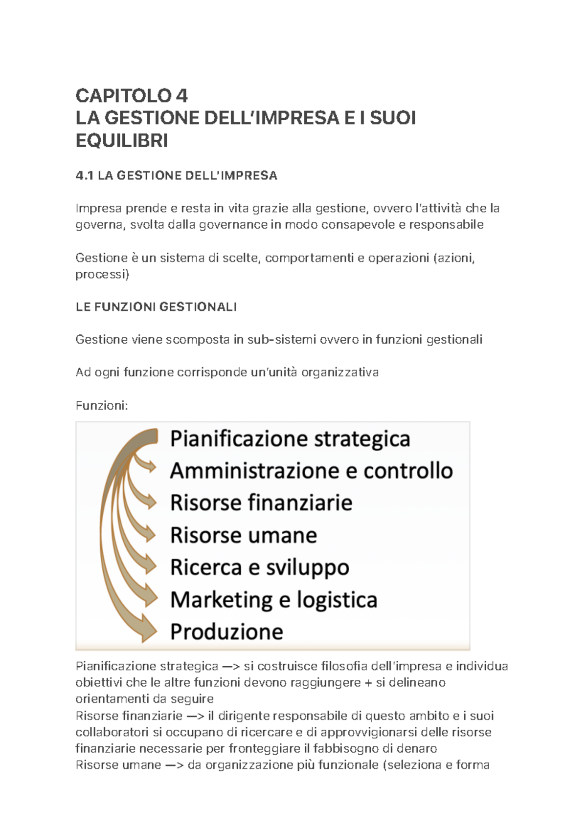 Capitolo 4 - Appunti presi a lezione di economia aziendale con la ...
