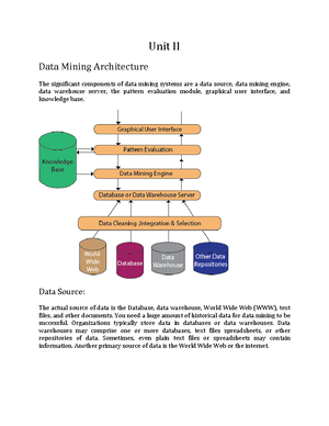 UNIT I BIG DATA Analytics - BIG DATA & ANALYTICS Unit I Introduction to Big Data, Big Data - Studocu
