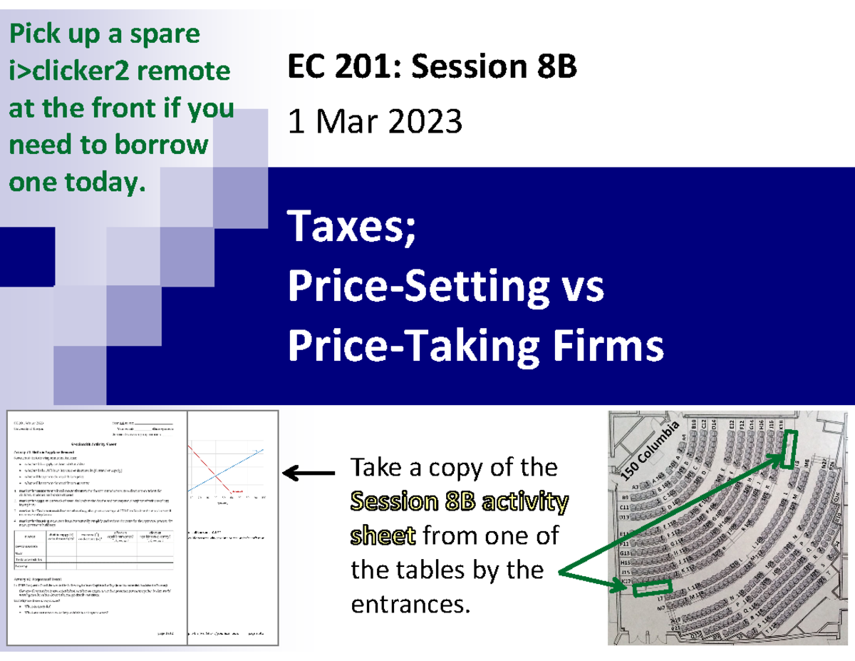 EC 201 - Session 08B - taxes and price-setting vs price-taking firms ...